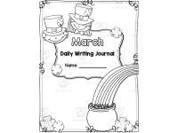 March Daily Writing Journal by Teach Simple