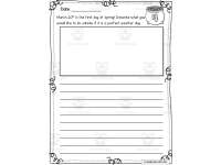 March Daily Writing Journal by Teach Simple