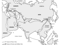 Marco Polos Travels Map by Teach Simple