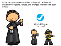Marie Curie Adapted Book Slide Deck for Special Ed by Teach Simple