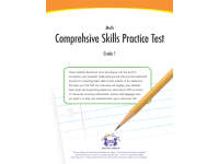 Math Grade 1: Comprehensive Skills Practice Test by Teach Simple