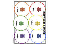 Math Manipulatives: Bear Counters Printables by Teach Simple