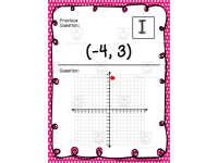 Math Scavenger Hunt: Cartesian Plane 4 Quadrants by Teach Simple