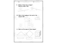 Math Test: Grade 2 by Teach Simple