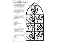 Medieval Stained Glass Craft and Activity by Teach Simple