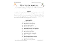 Meerfus the Magician Reading Comprehension Test Collection by Teach Simple