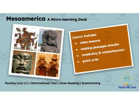 Mesoamerica | Reading Comprehension Deck | Interactive Lesson by Teach ...