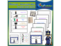 Mexican American War Interactive Foldable Booklets - EBOOK by Teach Simple