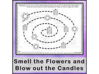 Mindfulness Breathing Coloring Pages for Self-Regulation Great for ...