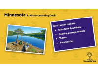 Minnesota: A Micro-Learning Deck | Digital Geography Lesson by Teach Simple
