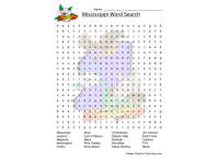 Mississippi Word Search Worksheet by Teach Simple