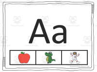 Modeling Clay Alphabet Mats by Teach Simple