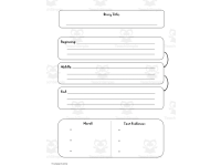 Moral of the Story Graphic Organizer by Teach Simple