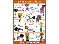 Moving in the Classroom Series: Fun Ways to Move Visuals by Teach Simple