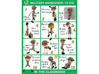 Moving in the Classroom Series: Military Maneuvers Visuals by Teach Simple