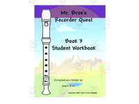 Mr. Brox's Recorder Quest Book 3 by Teach Simple