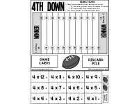 Multiplication Facts - Four Printable Game by Teach Simple