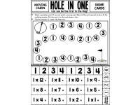 Multiplication Facts - One Printable Game by Teach Simple