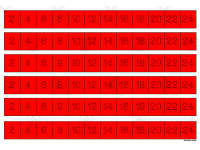 Multiplication Facts Writing | Strip Lines 2C by Teach Simple