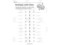 Multiplication Fun Facts Worksheets by Teach Simple