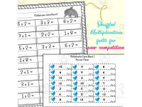 Multiplication Game Boards by Teach Simple