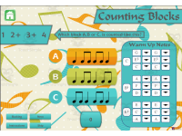 Musical Counting Blocks | Interactive Musical Games Activity by Teach ...