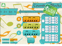 Musical Counting Blocks | Interactive Musical Games Activity by Teach ...