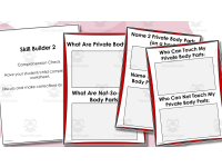My Body, It's Private Parts Social Skills Story & Activities For Boys ...