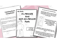 My Body, It's Private Parts Social Skills Story & Activities For Boys ...