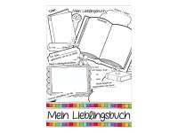 My Favorite Book (German Worksheet) by Teach Simple