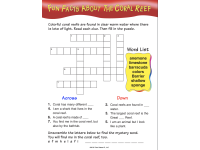 My First Crossword Puzzles: Volume 4 Activity Book by Teach Simple