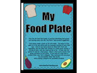 My Food Plate Nutrition Activity by Teach Simple