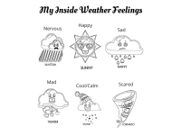 My Inside Weather Feelings SEL Lesson-Plus Extension Handouts by Teach ...