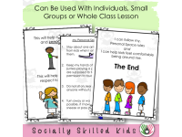 My Personal Space Rules, Social Skills Story and Activities by Teach Simple