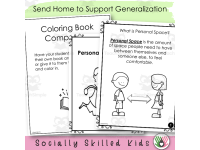 My Personal Space Rules, Social Skills Story and Activities by Teach Simple