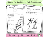 My Personal Space Rules, Social Skills Story and Activities by Teach Simple
