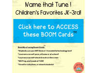 Name that Tune! Boom Cards by Teach Simple