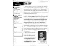 Napoleon Reading Packet by Teach Simple
