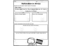 Nationalism in Africa Reading Packet by Teach Simple
