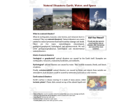 Natural Disasters: Earth, Water, and Space - Digital Reading Article ...