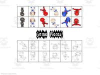 Ninja Syllables Puzzle and Game by Teach Simple