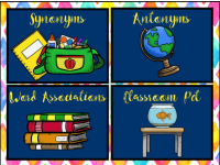 NO PRINT Back to School Synonyms Antonyms & Word Associations by Teach ...