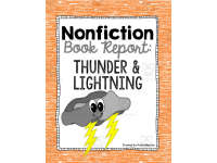 Nonfiction Book Report: Thunder and Lightning by Teach Simple