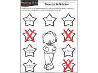 Nonfiction Reading Packet: Thomas Jefferson by Teach Simple