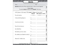Nouns, Verbs, and Adjectives Printable Workbook by Teach Simple