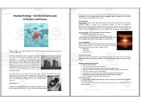 Nuclear Energy – Fission and Fusion - Digital Science Reading Article ...