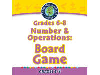 Number & Operations: Board Game for 6th-8th | PC Software by Teach Simple