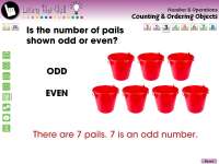 Number & Operations: Counting & Ordering Objects - Learn the Skill - PC Software by Teach Simple