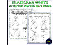 Number Bonds for 5 Worksheets by Teach Simple