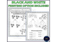 Number Bonds for 6 Worksheets by Teach Simple